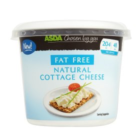 Tasted: ASDA Fat Free Natural Cottage Cheese – Can I Eat It?