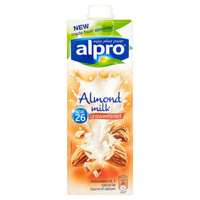Tasted: Alpro Unsweetened Almond Milk 1 Litre – Can I Eat It?